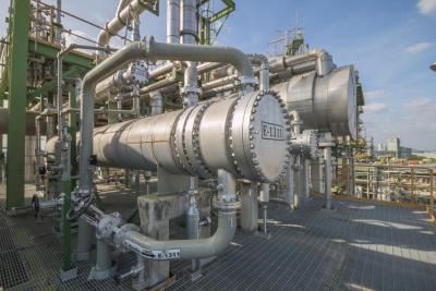 China Heavy Duty ASME Shell Tube Heat Exchanger For Chemical Processing for sale