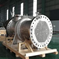 China Heavy Duty ASME Shell Tube Heat Exchanger For Chemical Processing for sale