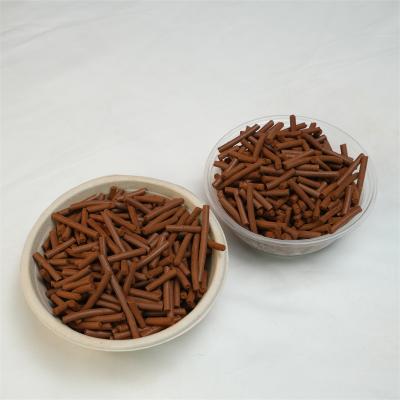 China Bulk Density 1.0-1.2 G/cm3 Iron Oxide Desulfurizer with Crushing Strength ≥70N/cm and Particle Size 50-200 Microns for Gas Purification for sale
