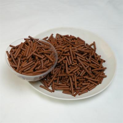 China Gas Purification Desulfurization Iron Oxide Desulfurizer Particle Size φ 4-5 ×L 5～15 Mm Yellow And Brown Long Granule for sale