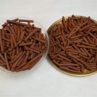China Iron Oxide Desulfurization Medium For Desulfurization Yellow And Brown Long Granule Crushing Strength ≥50N/Cm for sale
