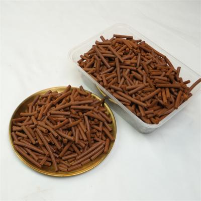China Particle Size φ 4-5 ×L 5～15 Mm Iron Oxide Desulfurizer Yellow Brown Long Granule For Environmental Protection for sale