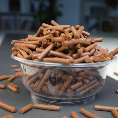 China Bulk Density Iron Oxide Pellets Desulfurizer With Yellow And Brown Long Granule for sale