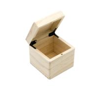 China Jewelry Box Organizer for Women, Rustic Wooden Jewelry Box with Mirror & Ring Tray for Necklace Earring Bracelets Rings for sale