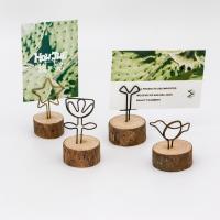 China Natural Wood Memo Clip  Business Card folder for sale