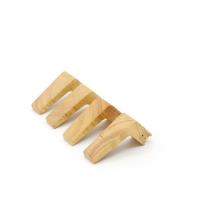 China Wooden Cup handle   rubber wood customized size for sale