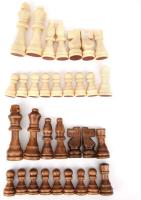 China Chess Set for Adults Kids Wooden Foldable Chess Board Tabletop Chess Game Toy Set for sale