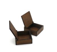 China 102mm  Plywood Wooden Jewelry Storage Box Decorative Storage Treasure Pack Box for sale