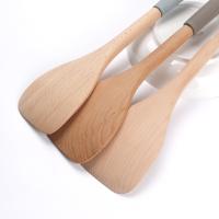 China Cooking Utensils Set Nonstick Pan Kitchen Utensils Wooden Spatula Durable Cooking Utensils for sale