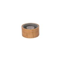 China 48mm X 26mm Sealing Bamboo Lid Cap Bamboo Lids For Glass Cups  Vacuum Cup for sale