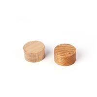 China 48mm X 26mm Sealing Bamboo Lid Cap Bamboo Lids For Glass Cups  Vacuum Cup for sale