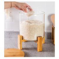 China 24 X 11.5cm Wooden Food Container 150ml Wooden Plant Stand  Bottle Holder for sale