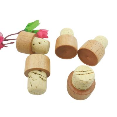 China Pilfer Proof Soft Wood Corks,Wooden Beer Bottle Stopper Leakproof for sale