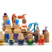 China 5ML 10ML  Perfume Bottle Lid Customized Design  Perfume Bottle Wooden Cap for sale