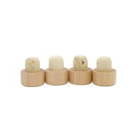 China Wine Stopper Personalized Handmade Wood Cork Bottle lids for sale