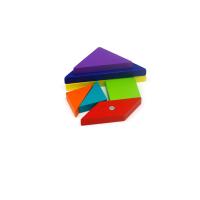 China Magnet Wooden Puzzle Tangram Game Sorting Stacking Travel Tangram Puzzles For Adults for sale