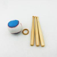 China 150MM/180mm wooden  baseball bat for Keychain or kids toy for sale