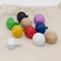 China Wooden Gyroscope Spinning Top Eco-Friendly Educational Toy for Kids for sale