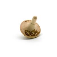 China Wooden Gyroscope Spinning Top Eco-Friendly Educational Toy for Kids for sale
