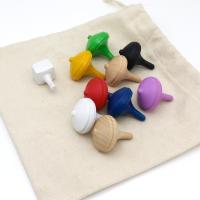 China Wooden Gyroscope Spinning Top Eco-Friendly Educational Toy for Kids for sale