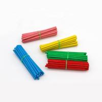 China Colorful Birch Wood Montessori Toy Unisex Wooden Counting Sticks for sale