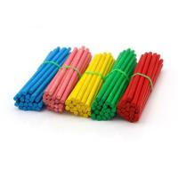 China Colorful Birch Wood Montessori Toy Unisex Wooden Counting Sticks for sale