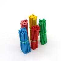 China Colorful Birch Wood Montessori Toy Unisex Wooden Counting Sticks for sale
