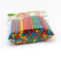 China Colorful Birch Wood Montessori Toy Unisex Wooden Counting Sticks for sale
