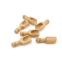 China Mini Wooden Kitchen Utensils Candy Washing Powder  Wooden Spoon Set for sale