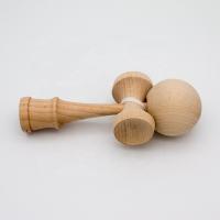 China 2 To 4 Years Wooden Kendama Laser Logo Wooden Puzzle Toy  190 X 70mm for sale