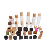 China Non Spill Wooden Reed Diffuser Cap Perfume Lid Perfume Wooden Caps Mason Jar  Caps for sale