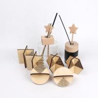 China Non Spill Wooden Reed Diffuser Cap Perfume Lid Perfume Wooden Caps Mason Jar  Caps for sale