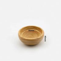 China Rubber Wooden Lid Like A Bowl, Wooden Cup Lid Coffee Mug Cup Lid Wooden Tea Glass Cup Cover for sale