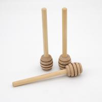 China Tableware Wooden Muddler Eco Friendly Customized Size Honey Stir Bar for sale