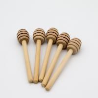 China Tableware Wooden Muddler Eco Friendly Customized Size Honey Stir Bar for sale