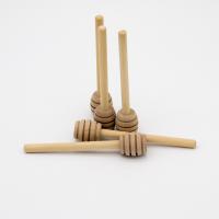 China Tableware Wooden Muddler Eco Friendly Customized Size Honey Stir Bar for sale