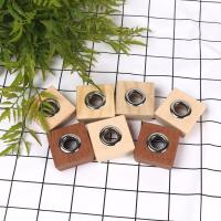 China Square Reed Diffuser Cap Wooden Perfume Bottle Lid 28 25 Thread for sale