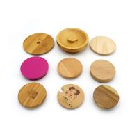 China Mason Jar Lid -Custom Wooden Lid for  Mason Glass Jar for sale