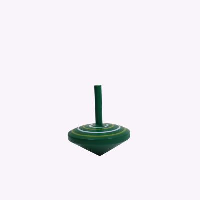 China Natural Beech Wood Spinning Top Toy for Children for sale