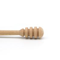 China Customized Logo Varnished Wooden Muddler Collectible Honey Muddler Stirrer for sale
