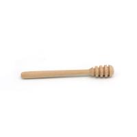China Customized Logo Varnished Wooden Muddler Collectible Honey Muddler Stirrer for sale