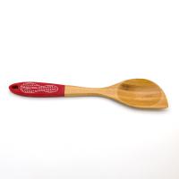 China wooden spatula and spoon with silicone for sale