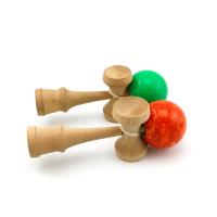 China Japanese Traditional Wooden Kendama Ball Standard Game 14 Years for sale