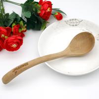 China Wooden Spoon with Bent Handle Kitchenware for sale