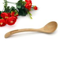 China Wooden Spoon with Bent Handle Kitchenware for sale