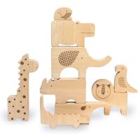 China DIY Educational Wooden Educational Puzzle 2- 4 Years Wooden Animal Puzzle for sale