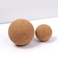 China Round cork ball stopper ,cork lid for food storage glass bottle  ,food container for sale