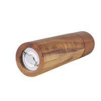 China 8 Inch 12 Inch Pepper Mill Grinder Sustainable Wooden Salt And Pepper Shakers for sale