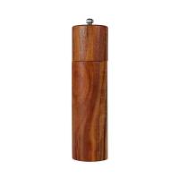 China 8 Inch 12 Inch Pepper Mill Grinder Sustainable Wooden Salt And Pepper Shakers for sale