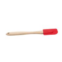 China wooden silicone Spatula with wood handle for sale